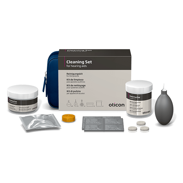 Oticon Maintenance | Buy cleaning equipment for hearing aids here